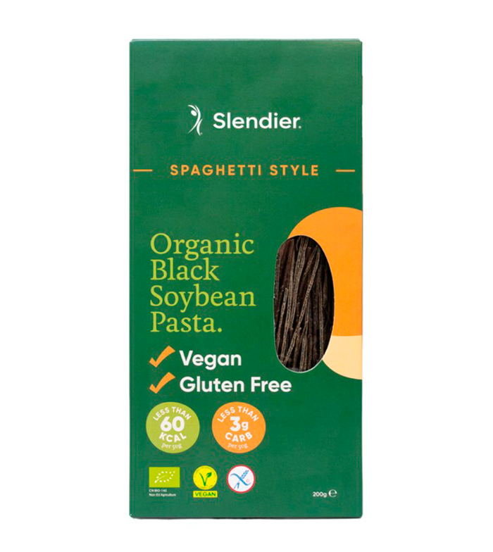 Comprar Slendier - Espaguetis de soja negra orgánicos 200g | Vita33.com
